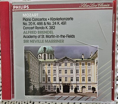Mozart: Piano Concertos Nos. 20 & 24, Concert Rondo K.362 (Philips 420 ...