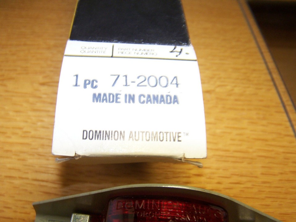 NIB DOMINION AUTO RED TRUCK LIGHT 71-2004 | eBay