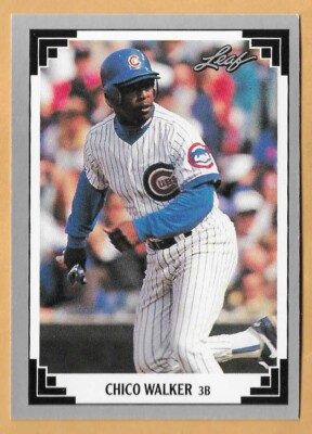 CHICO WALKER CHICAGO WHITE SOX #501 - LEAF NM-MT 1991 | eBay