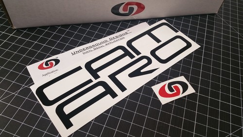 CAMARO Rear Bumper Inlay Decals Berger Letter Insert Stickers 1993-02 ...
