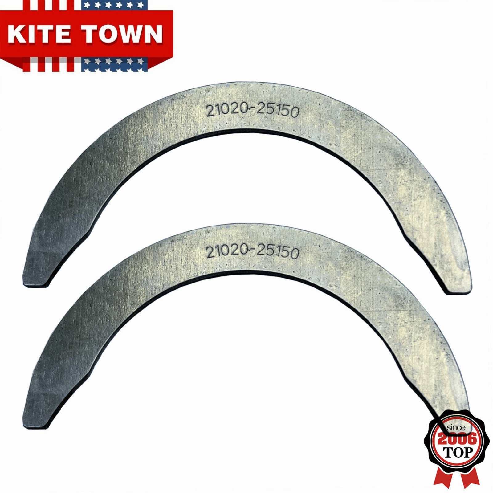 2 x Crankshaft Thrust Washer Set for 2006-2017 HYUNDAI KIA 2.4L 2.0L ...