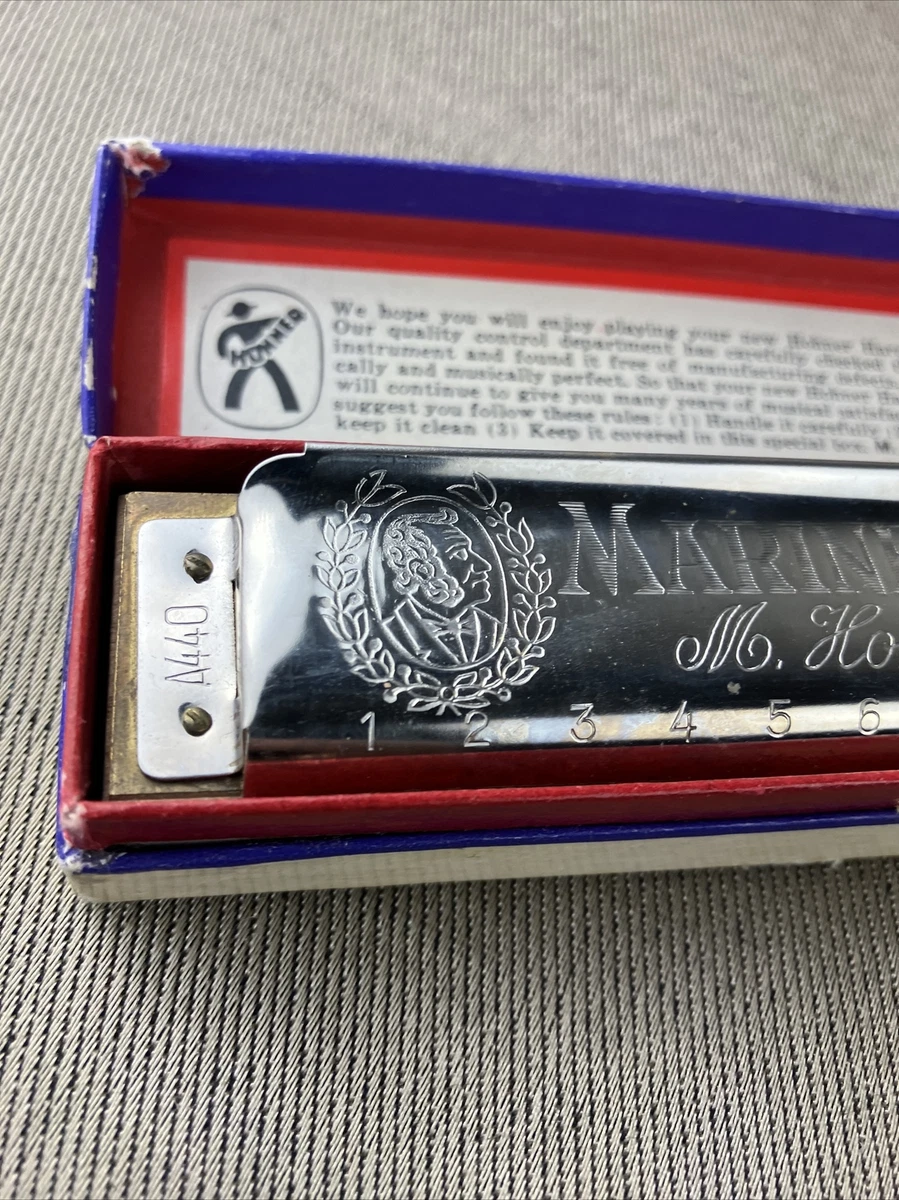 Vintage Marine Band Harmonica 365 Made By Hohner Germany , 56% OFF