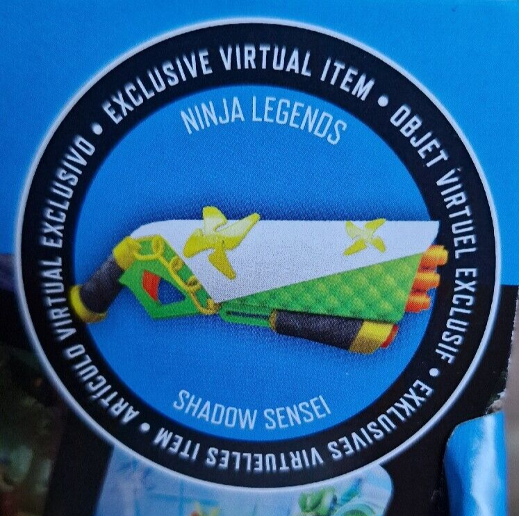 Roblox NINJA LEGENDS SHADOW SENSEI exclusive RARE CODE - IMMEDIATE ...