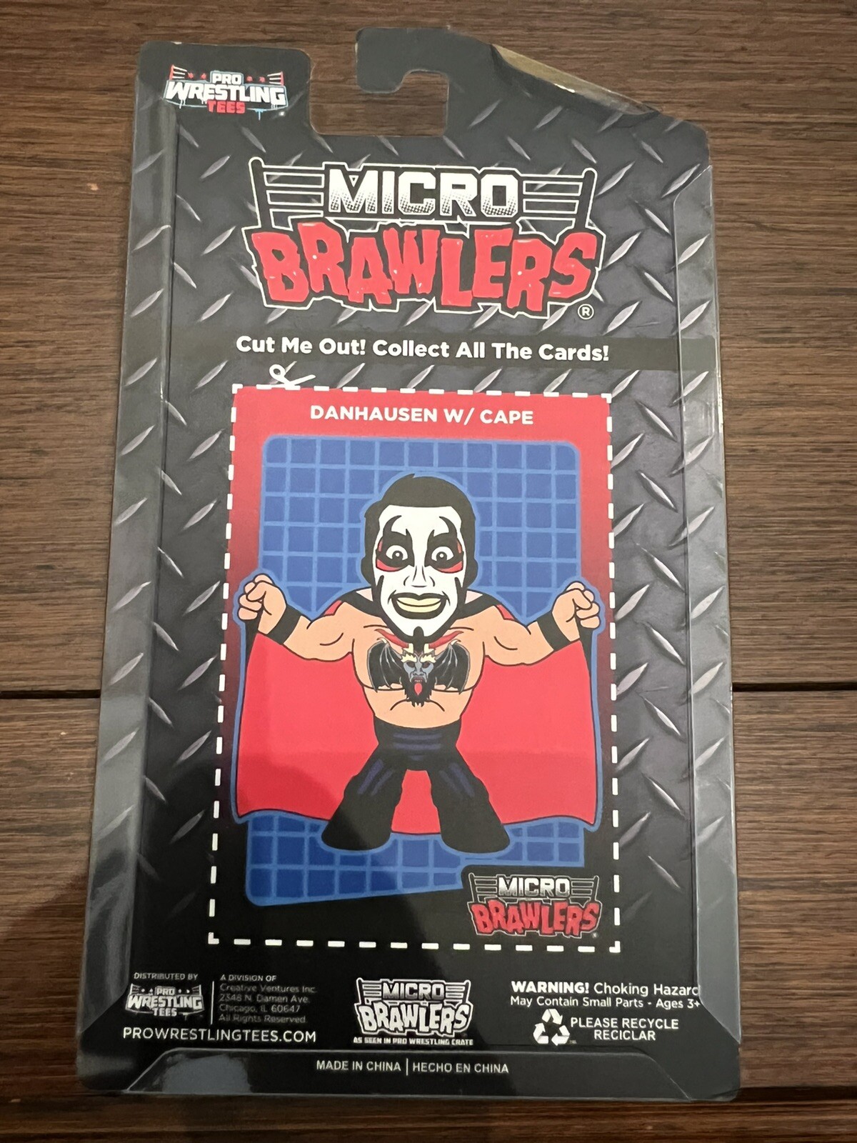 Danhausen W/ Cape Variant Micro Brawler ROH AEW PWT NIB MOC **Rare** | eBay