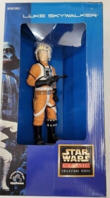 Star Wars Applause Classic Collector Series Luke Skywalker X-Wing Pilot ...