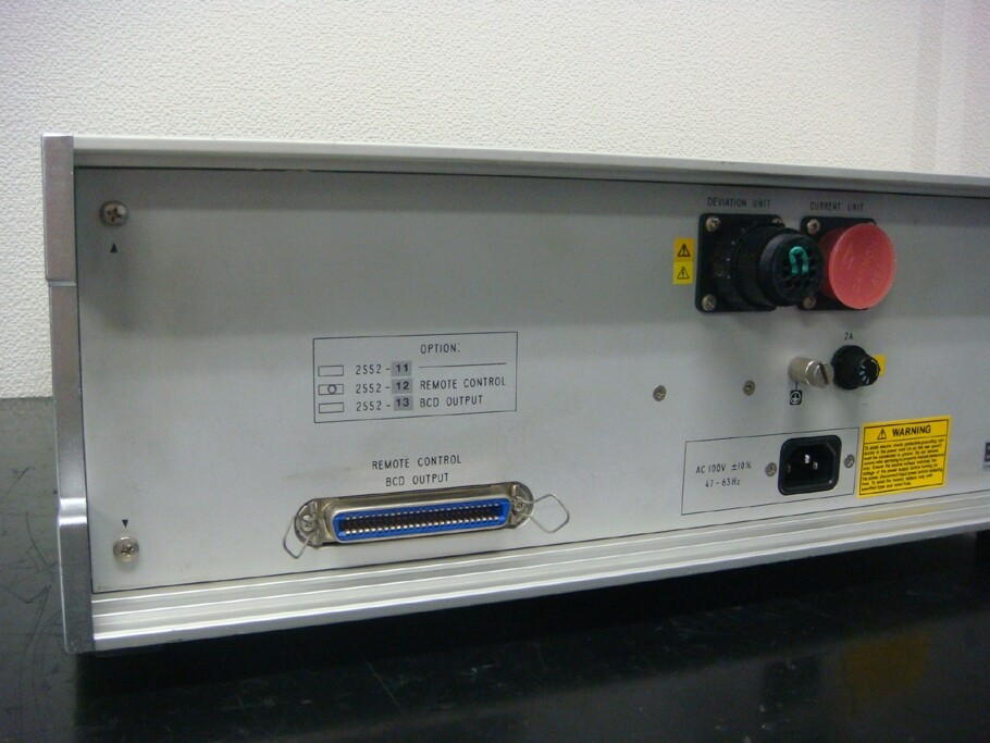 YOKOGAWA 2552-12 1200V 25mA DC Standard Source | eBay