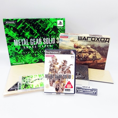 PS2 Metal Gear Solid 3 Snake Eater Premium Package Konami Sony Japan ...