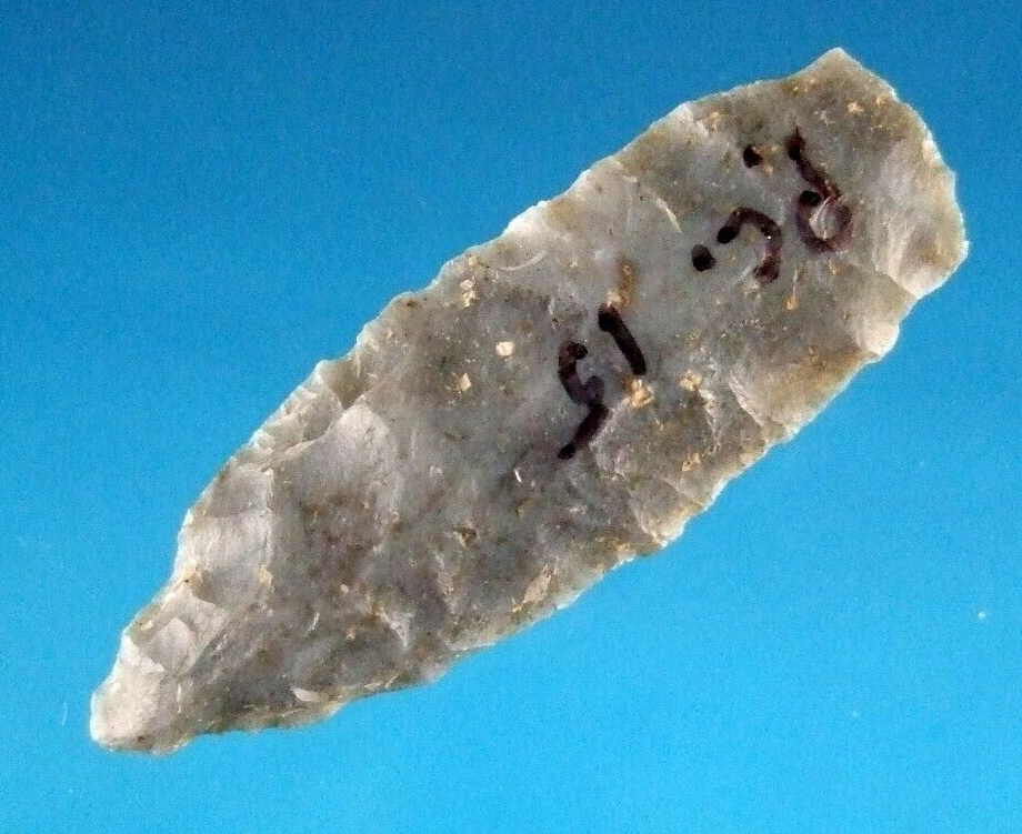 Fine Authentic Tennessee Guntersville Triangle Point Arrowheads ...