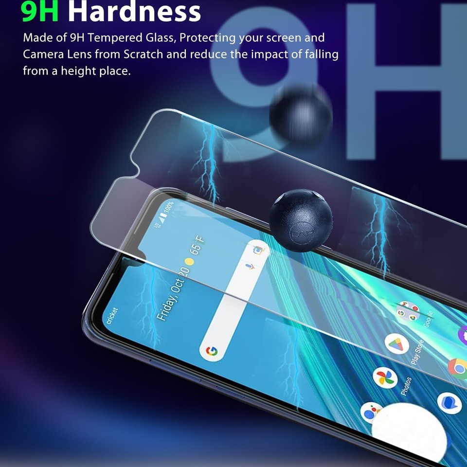 For BLU G93 G73 G63 G53 G33 F92e G52L G72 Max 9H Tempered Glass Screen ...