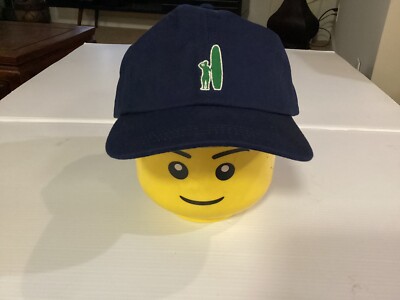 NWT Johnnie-O Navy Blue 100% Cotton Strapback Adjustable Golf Hat ...