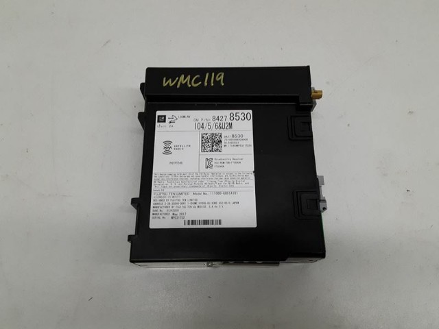 2017 Chevrolet Suburban Silverado XM Satellite Radio Receiver Module ...