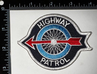 Highway Patrol Motorcycle Police Department Patch | eBay