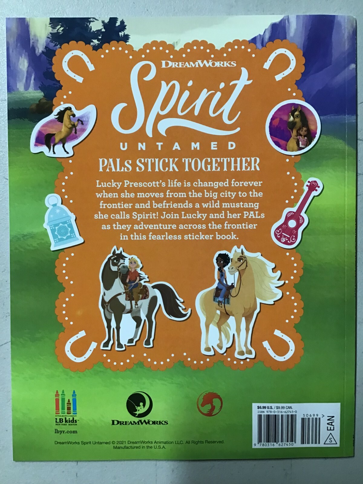 Spirit Untamed: PALs Stick Together : A Sticker and Activity Book by ...