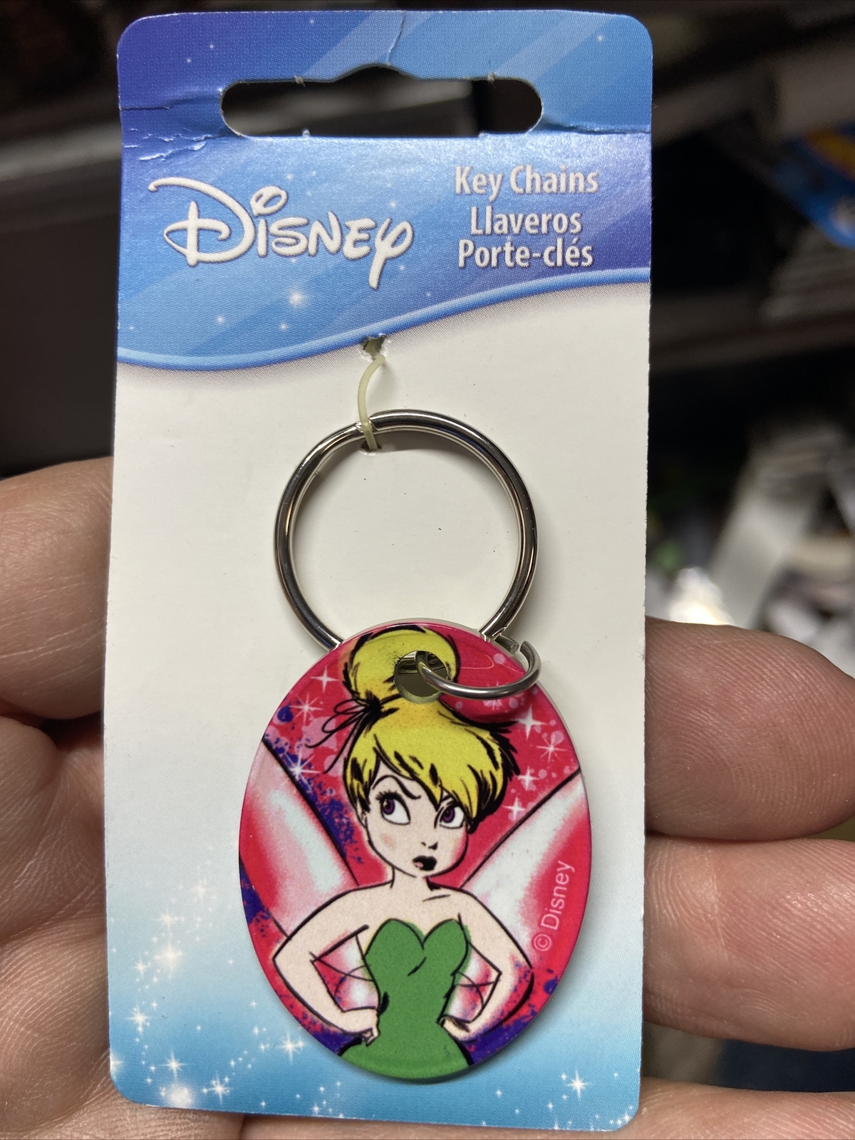 RARE! Tink Tinkerbell Keychain Key Chain by Disney VERY NICE & FAST ...