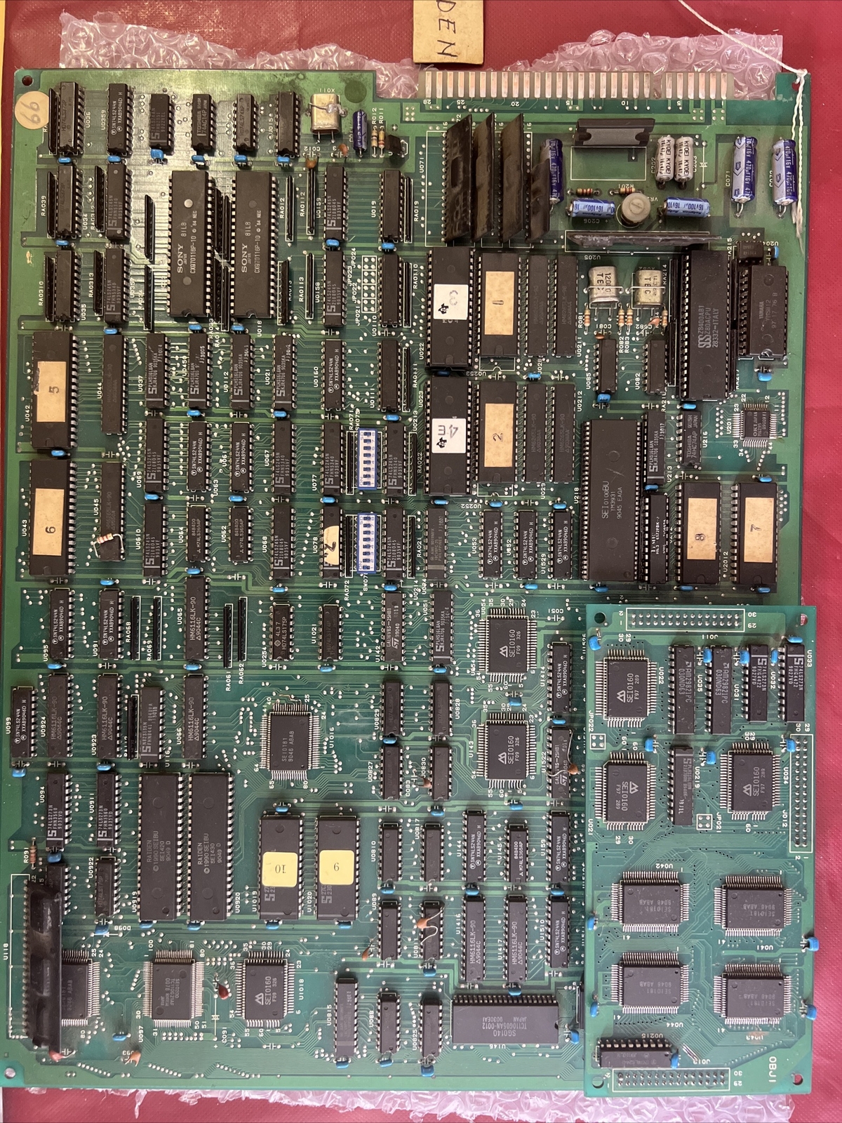Raiden PCB Seibu Arcade Jamma Original – NMATH