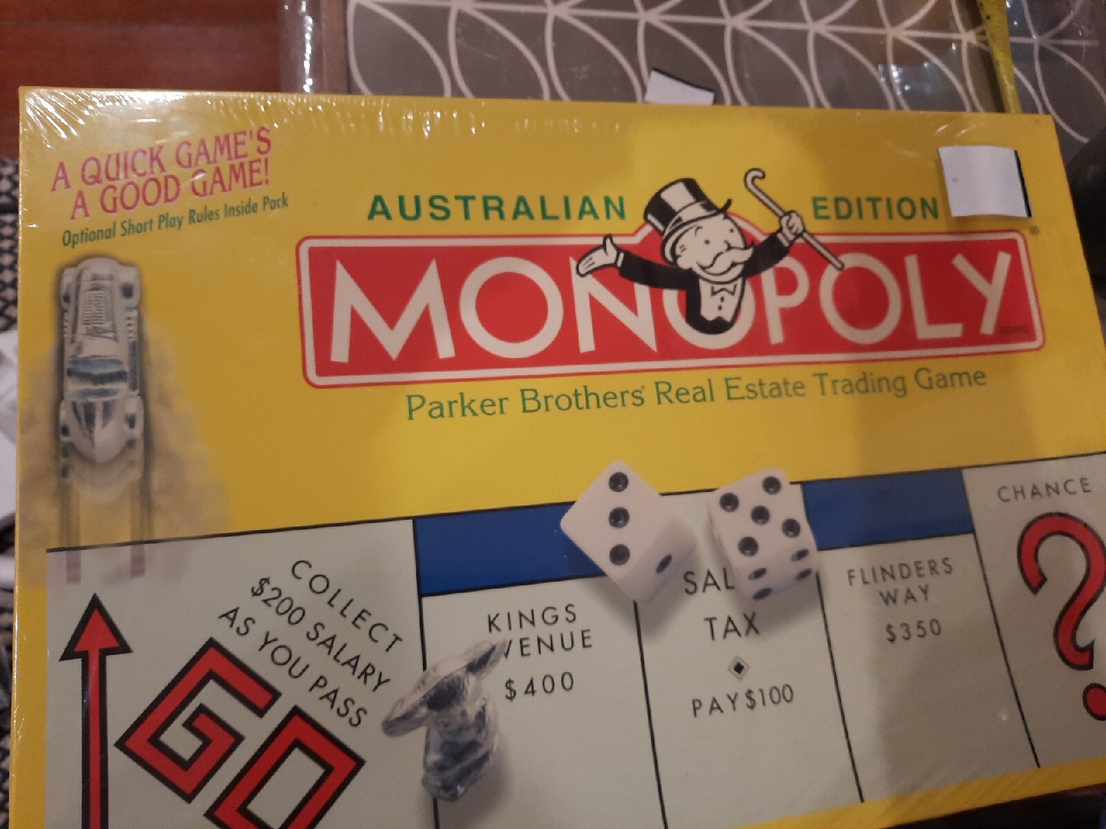 Monopoly Board Game 1999 Australian Edition Parker Brothers - 100 ...