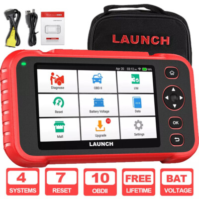 Launch CRP123i V2.0 Scanner SRS ABS Diagnostic Scan Tool OBD2 Fault ...
