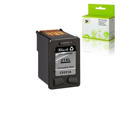 1PK Compatible with HP 21XL Black Ink Deskjet F4140 F2290 F2280 F2120 ...