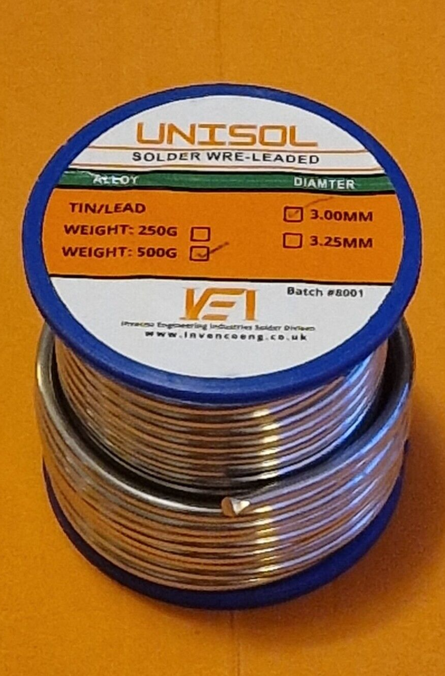 Plumbing/Capillary Solder/Soldering Wire Leaded 3mm 500g Reel | eBay UK