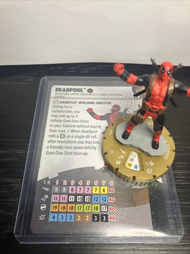 Heroclix Collector's Trove Deadpool 039 Chase | eBay