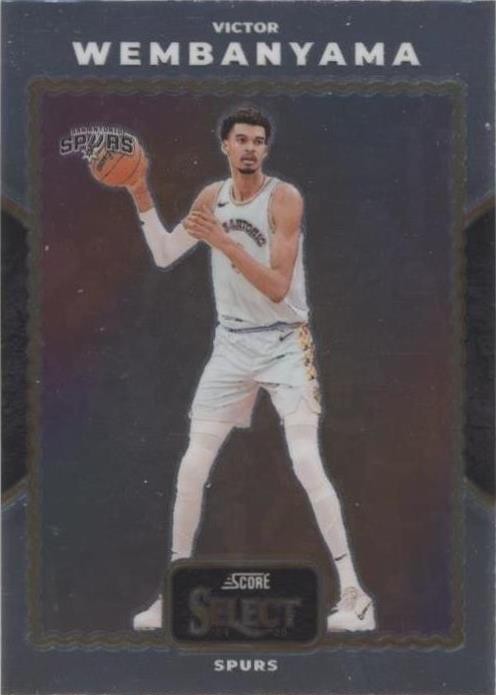 2024-25 Panini Select - Score Select Throwback Victor Wembanyama #2 for ...