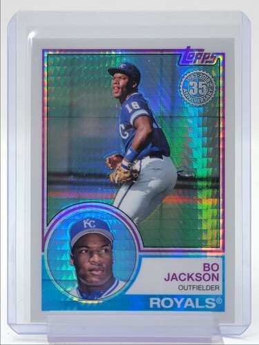 BO JACKSON 2018 TOPPS 1983 SILVER PACK REFRACTOR ROYALS Q0757 | eBay