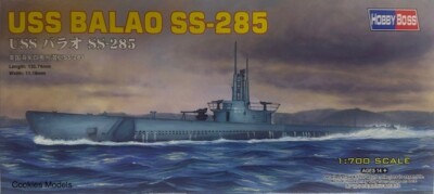 Hobbyboss USS Balao SS-285 1/700 Scale Model Kit 87011 | eBay UK