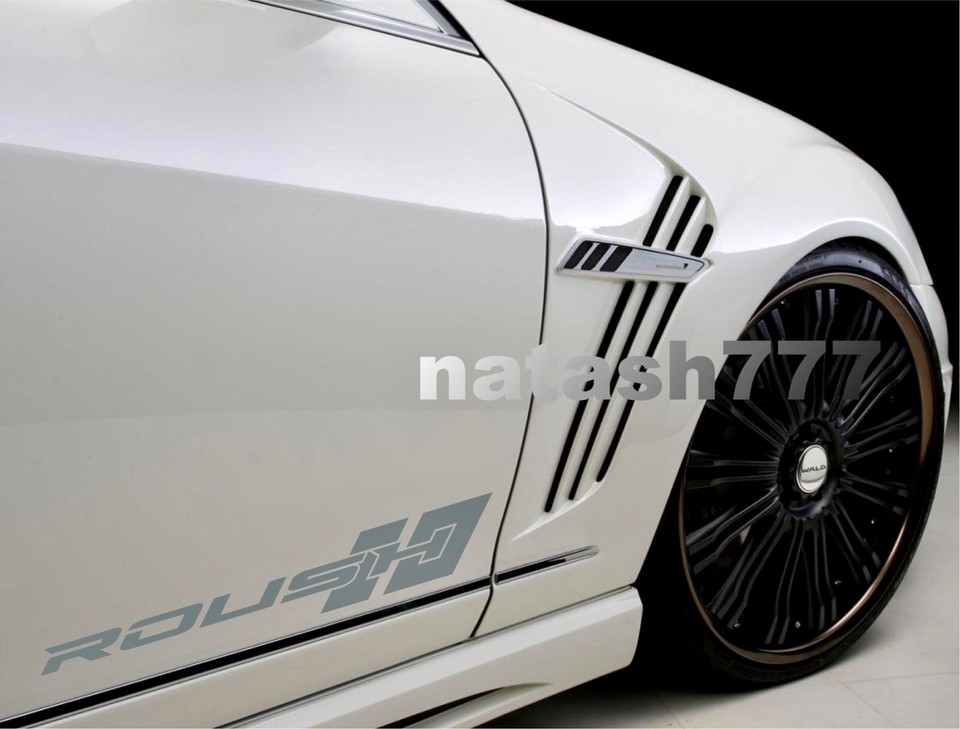 ROUSH Performance Racing Motorsport Car Vinyl Decal Sticker Emblem 2pc ...