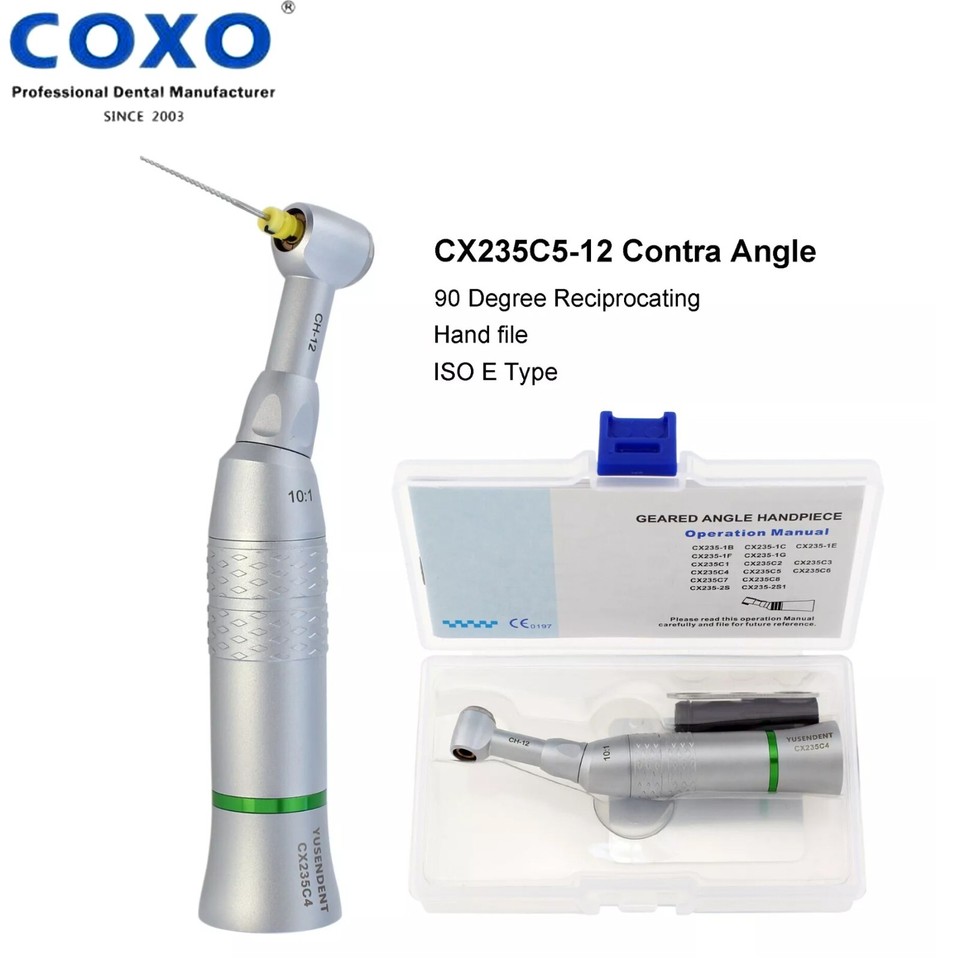 COXO Dental 10:1 Reciprocating Handpiece Contra angle Endo Glide Path ...