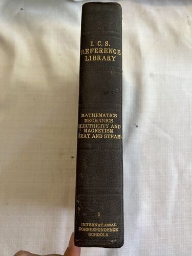 I.C.S. Reference Library Volume 1, 1904 | eBay