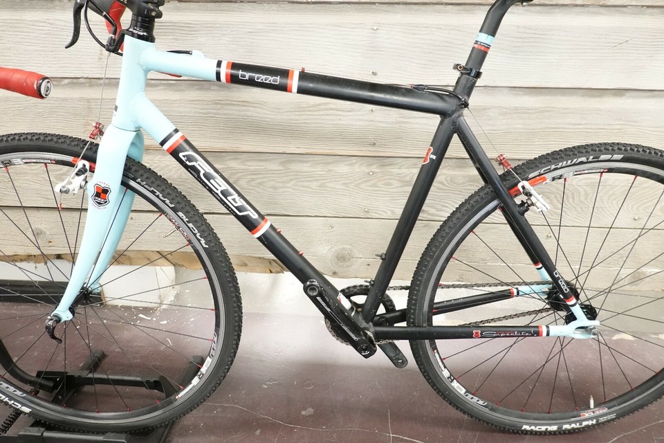 Felt Breed Single Speed 55cm Cyclocross Bike Gravel Carbon Fork CX 700c ...