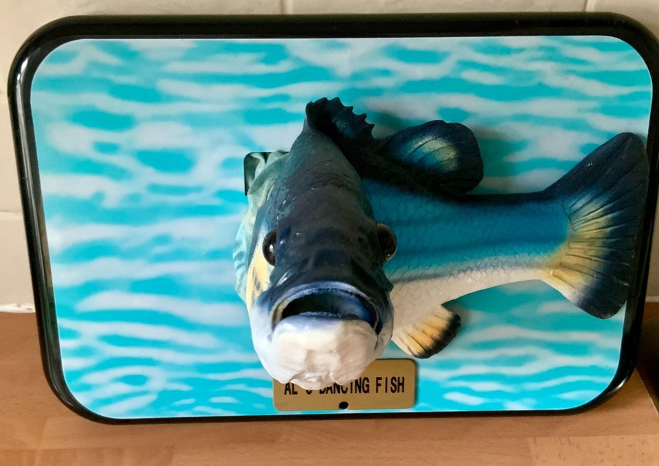 Al's Vintage Fish Dancing Singing Elvis Don't be Cruel & All Shook Up ...