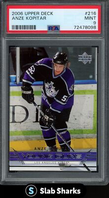 2006 UPPER DECK #216 ANZE KOPITAR YOUNG GUNS ROOKIE RC MINT PSA 9 | eBay