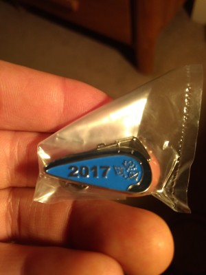 FS I Blue gas tank Tomahawk fall ride motorcycle pin 2017 hat vest ...