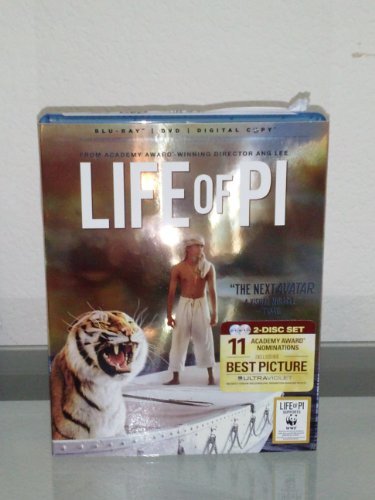 Life of Pi (Blu-ray + DVD + Digital Copy) | eBay