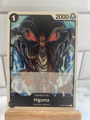 Higuma - ST08-008 - NM - One Piece TCG | eBay