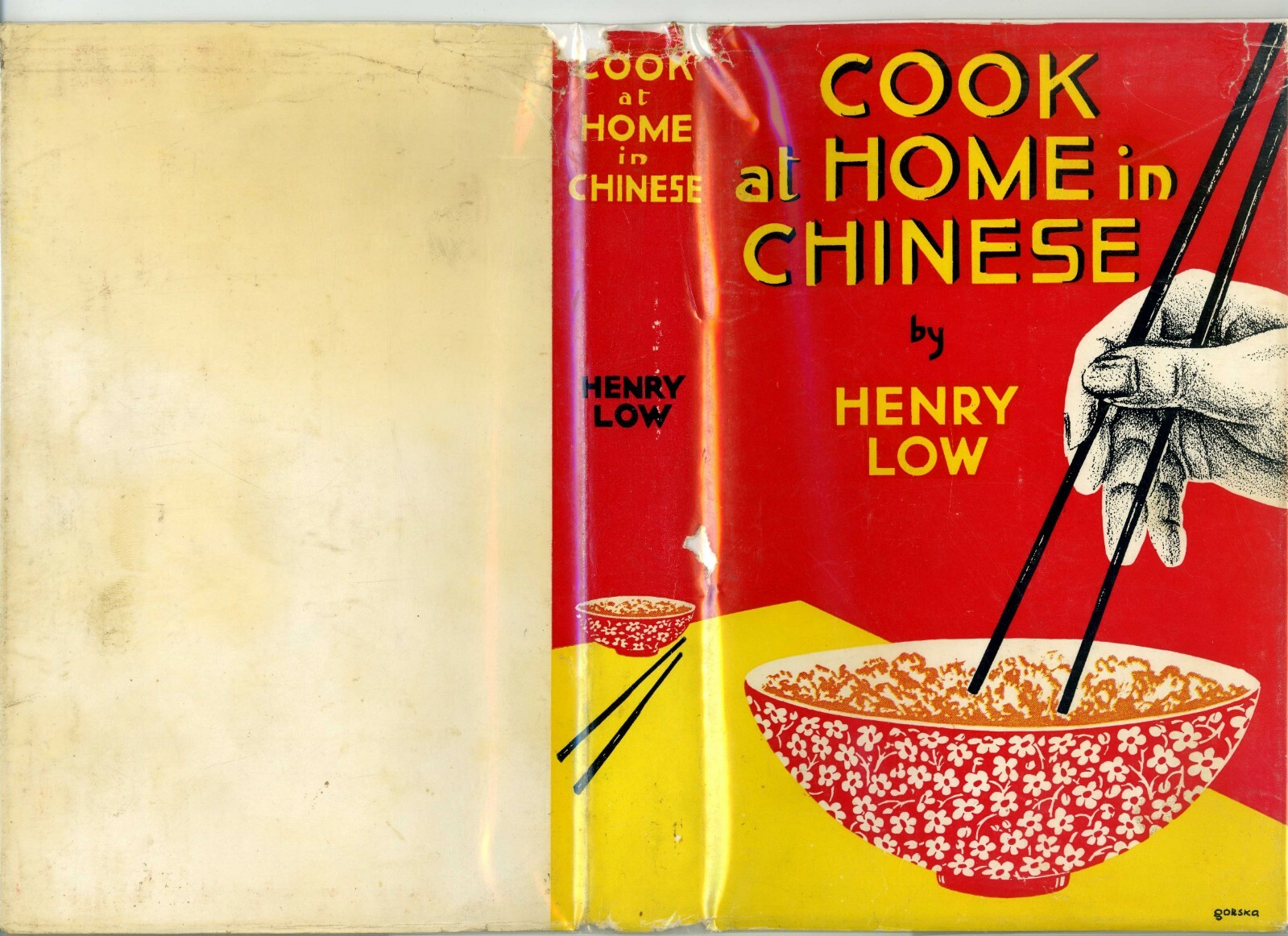 Cook At Home In Chinese Henry Low Claimed Inventor Of Egg Roll Signed ...