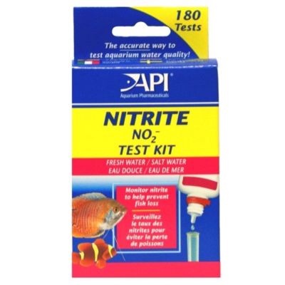API NITRITE TEST KIT SALTWATER MARINE TROPICAL FRESHWATER AQUARIUM FISH ...