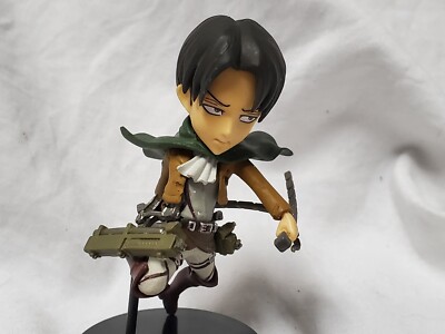 Attack on Titan Levi Ackerman Figure 2.75" AOT Mini Action Figure | eBay