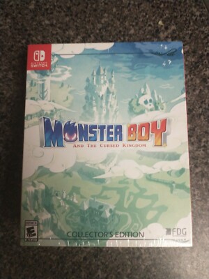 Monster Boy and the Cursed Kingdom Collector’s Edition Nintendo Switch ...