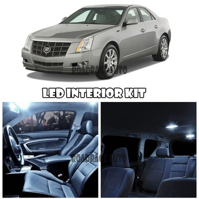 2008-2013 Cadillac CTS White LED Lights Interior Kit | eBay