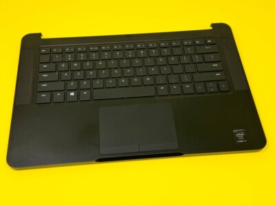 RAZER BLADE RZ09-0195 14" LAPTOP PALMREST TOUCHPAD KEYBOARD AND BASE | eBay