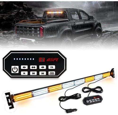 32 inch Traffic Advisor Dash Strobe Light Bar with Controller Interior ...