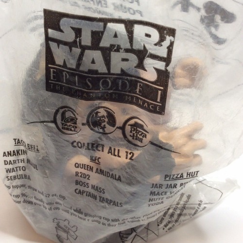 Vitage 1999 Taco Bell Star Wars Star Wars Episode 1 Sebulba Cup Topper ...