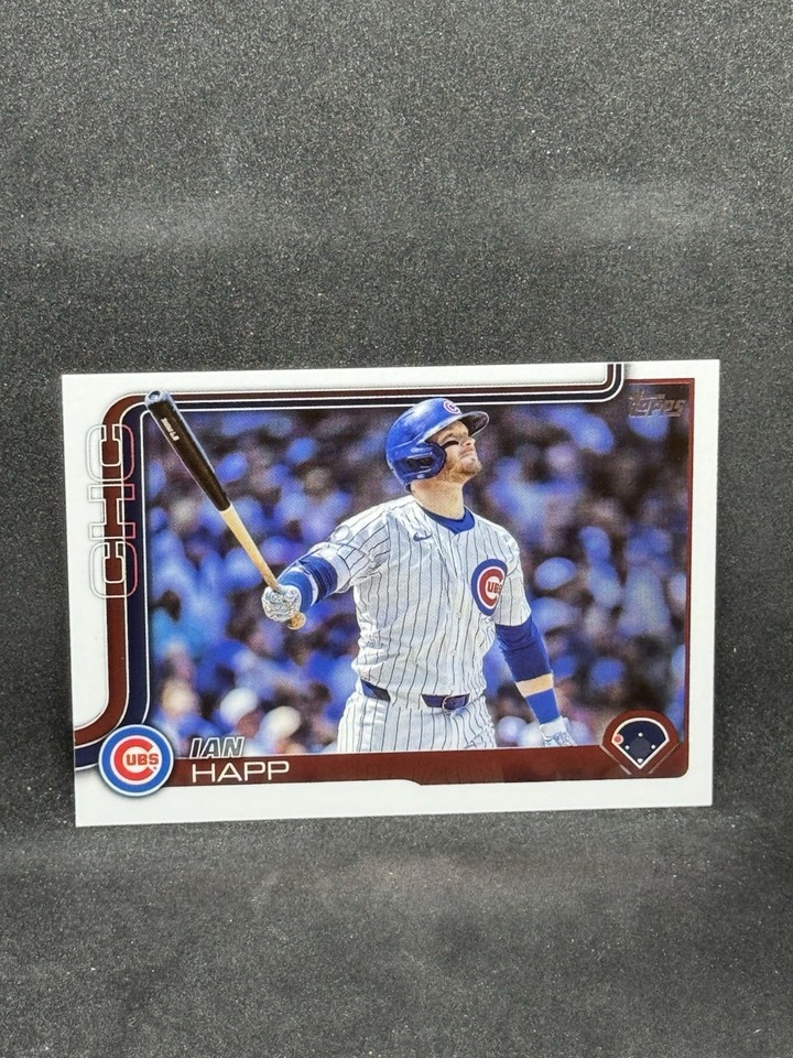2025 Topps #64 Ian Happ Chicago Cubs Baseball Card NM | eBay
