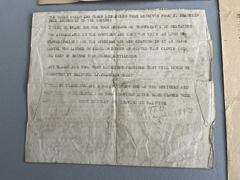 Vintage WWII Documents - US Navy - Press Documents - Equator Document ...