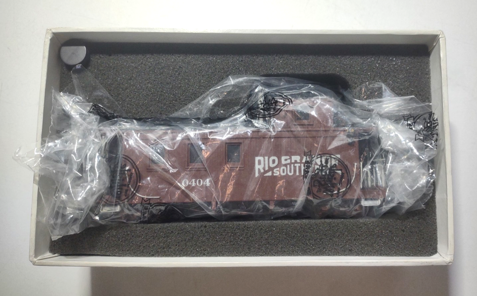 PBL Sn3 Rio Grande Southern RGS 0404 brass caboose - custom painted | eBay