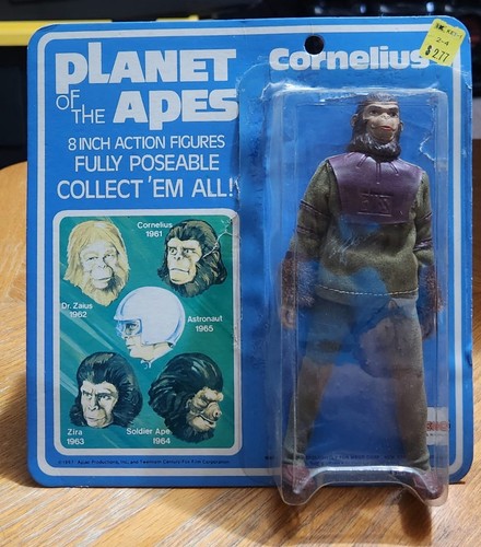 1974 MEGO PLANET OF THE APES CORNELIUS ON KRESGE CARD | eBay