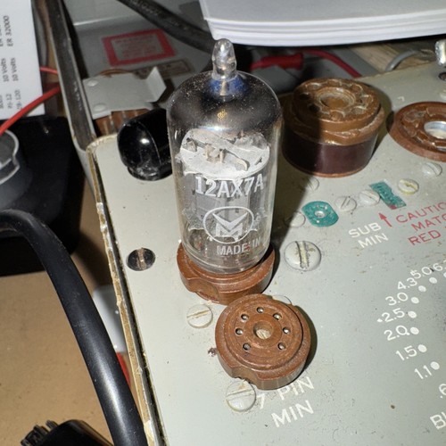 NOS Mullard 12AX7 / ECC83 Tested 50/46 Min Value 32 | eBay