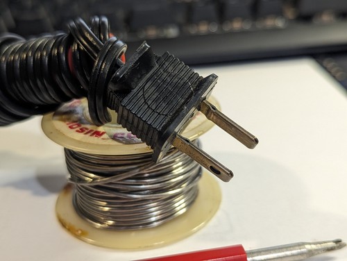 Weller SP23 Vintage Soldering Iron 25 Watt 120V and Archer Solder Lot ...